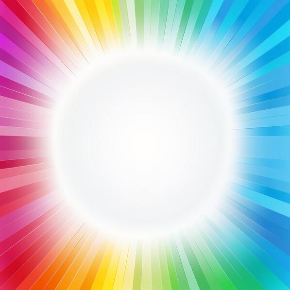 Download Brightly Colored Abstract Background with White Circle ...