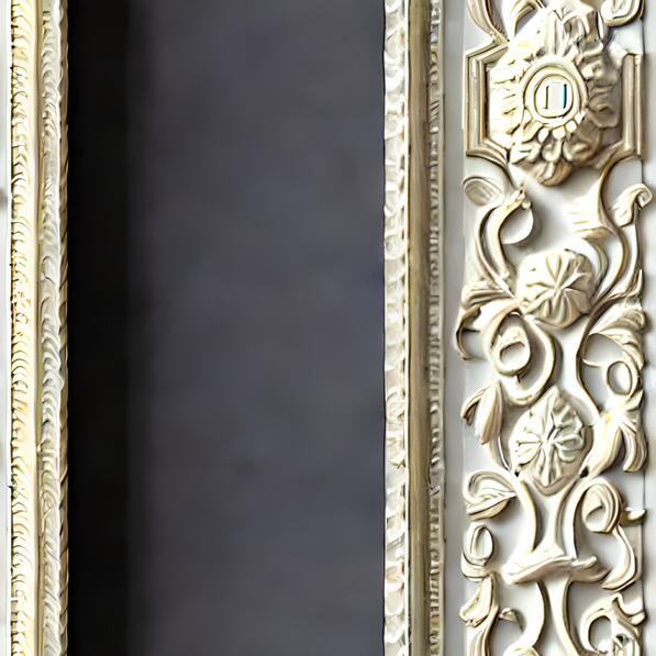 Download Ornate Carved Wooden Frames with Clock Patterns Online ...