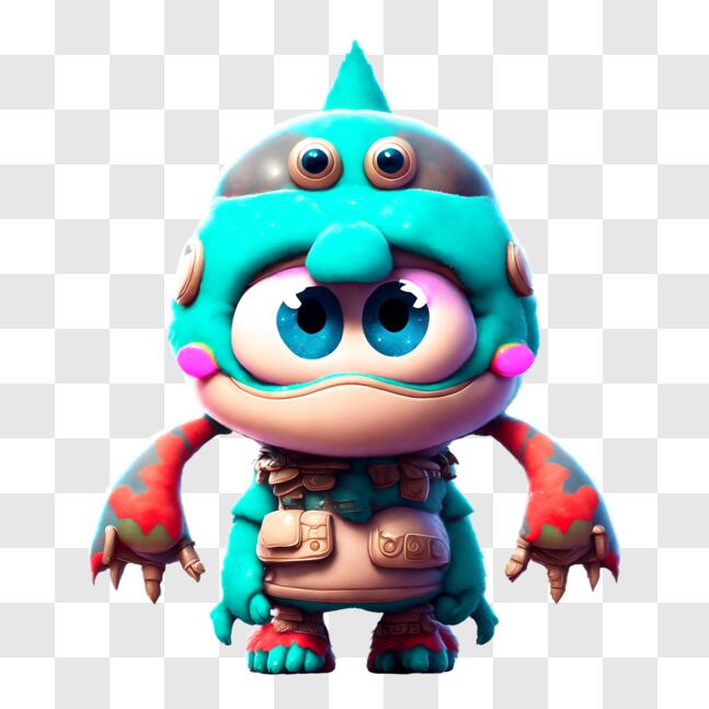 Download Cartoon Character with Blue Eyes and Round Eyes PNGs Online ...