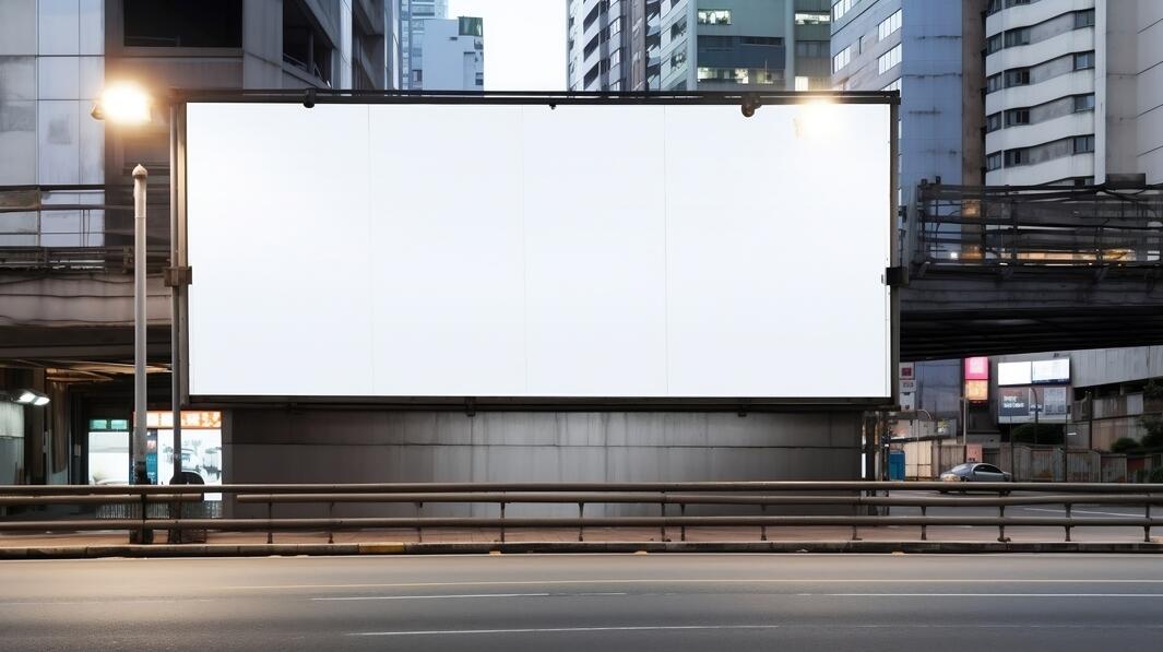 Download Empty Billboard in the City at Night Mockups Online - Creative ...