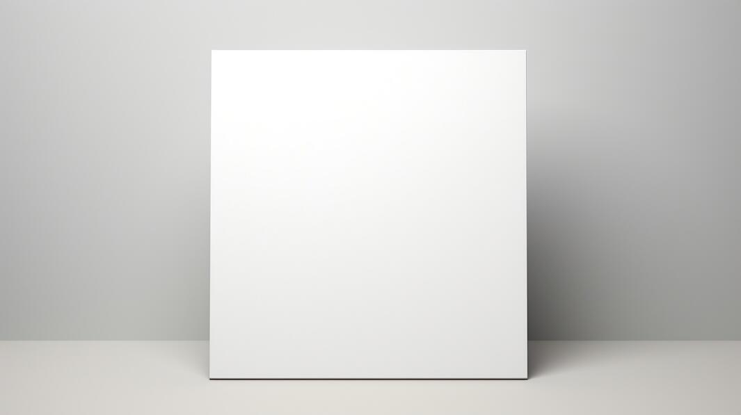 Download Blank White Poster for Advertising and Promotional Materials ...