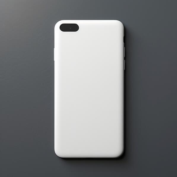Download White Phone Case Mock-up for Design Scenarios Mockups Online ...