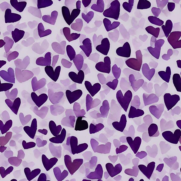Download Purple Hearts Background Patterns Online - Creative Fabrica