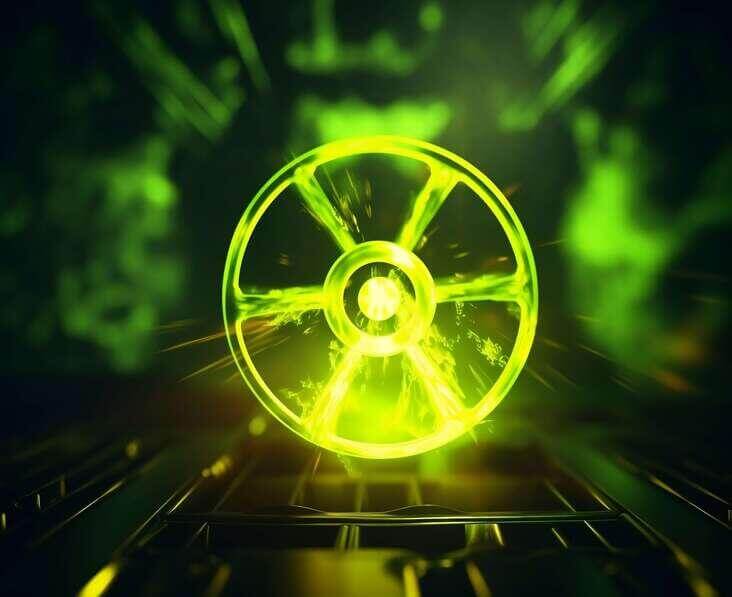 Download Green Spinning Wheel Symbolizing Technology and Science ...