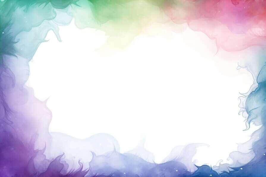 Download Colorful Watercolor Abstract Frame Background Backgrounds ...