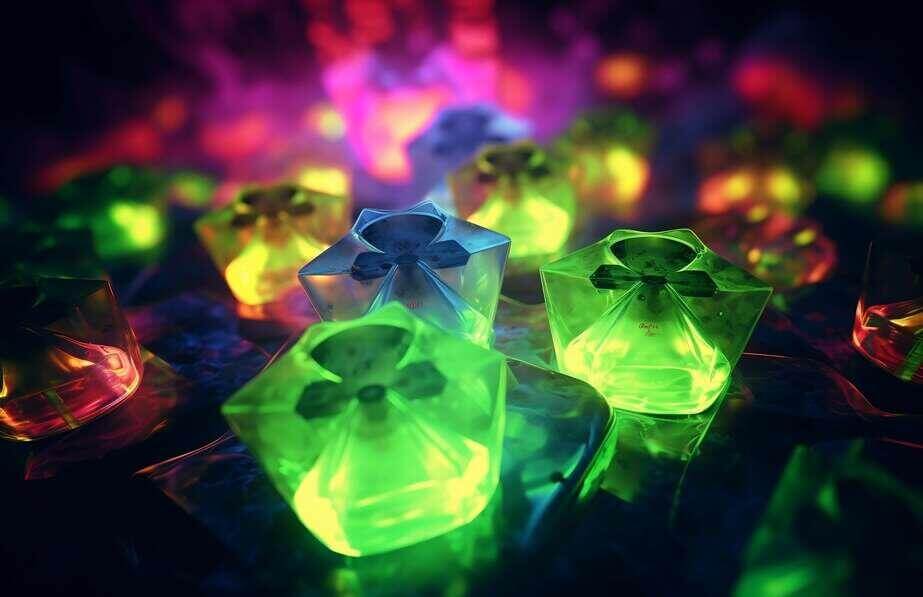 Download Colorful Glow in the Dark Containers Backgrounds Online ...