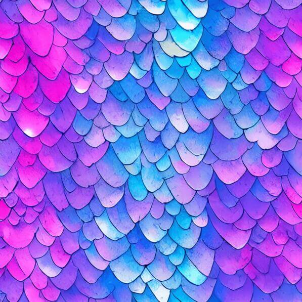 Download Seamless Fish Scale Pattern Background in Blue, Purple, and ...