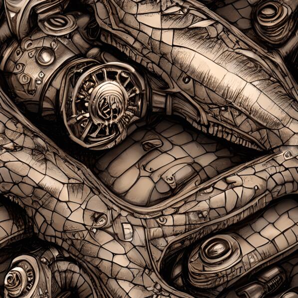 Download Detailed Mechanical Drawing with Gears, Screws, and Levers ...