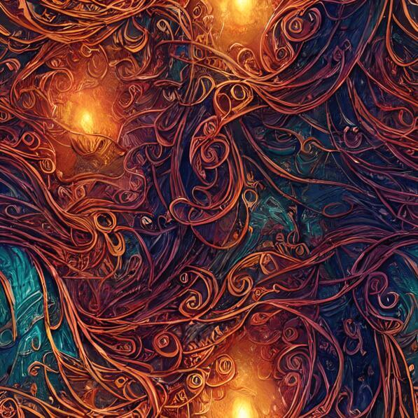 Download Colorful Abstract Swirls and Flames Artwork Patterns Online ...