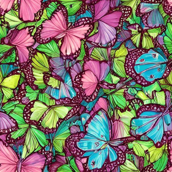 Download Colorful Butterfly Seamless Pattern Patterns Online - Creative ...