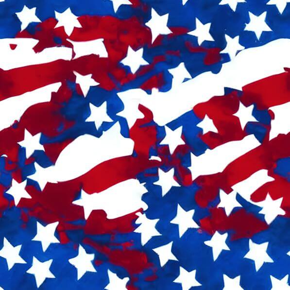 Download American flag with red, white, and blue stars on a patriotic ...