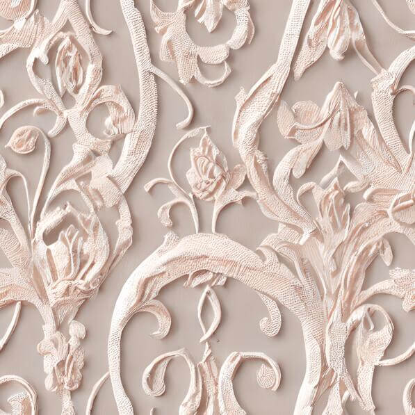 Download Intricate Ornate Wall Decor with Floral and Geometric Patterns ...