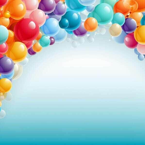 Download Colorful Balloons on a Fun and Exciting Background Backgrounds ...