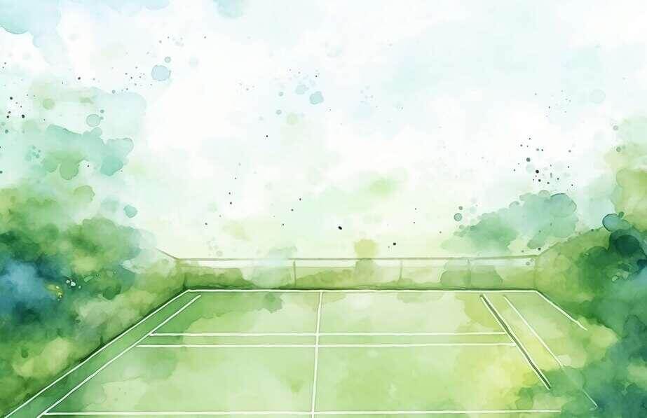 Download Outdoor Tennis Court Watercolor Painting Backgrounds Online ...