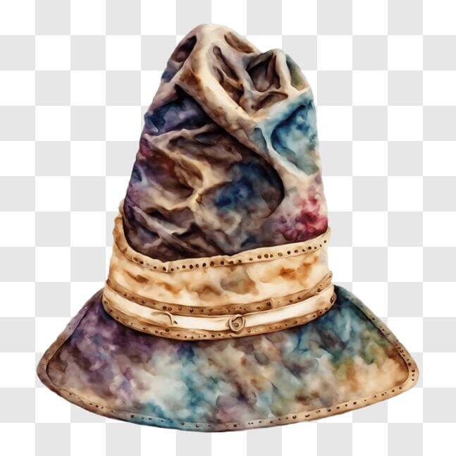 Download Colorful Hat with Harry Potter-inspired design PNGs Online ...