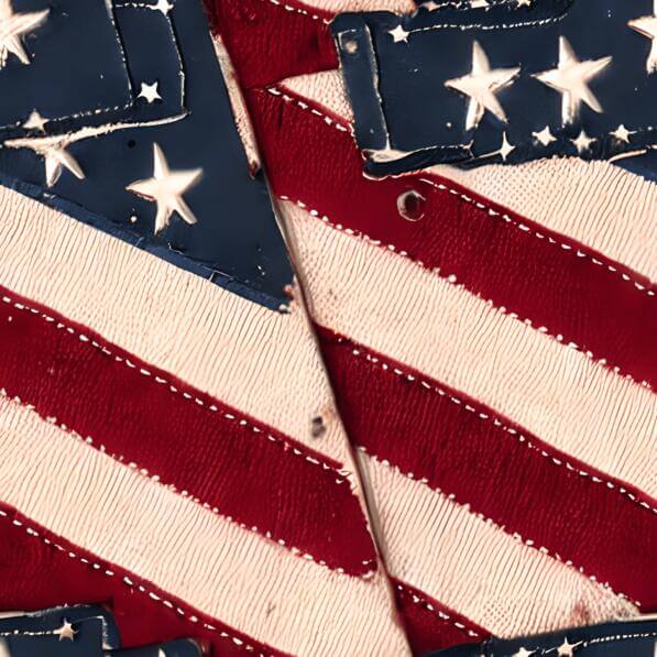 Download Close-up of American flag fabric with stars and stripes ...