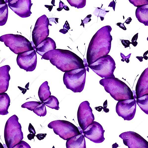 Download Purple Butterfly Pattern on White Background Patterns Online ...