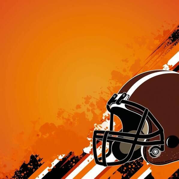 Download Football Helmet on Orange Background with Graffiti Backgrounds ...