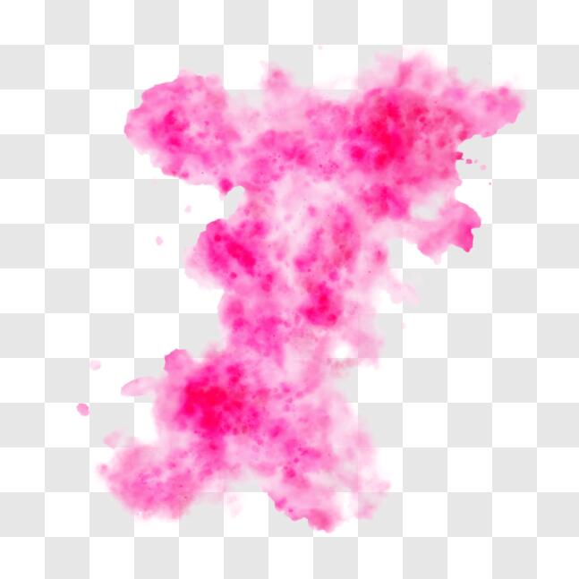 Download Pink Ink Splatter on Black Background PNGs Online - Creative ...