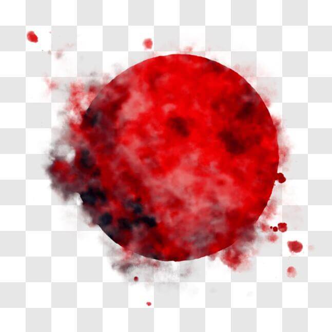 Download Red and White Paint Splatter with Japanese Flag PNGs Online ...