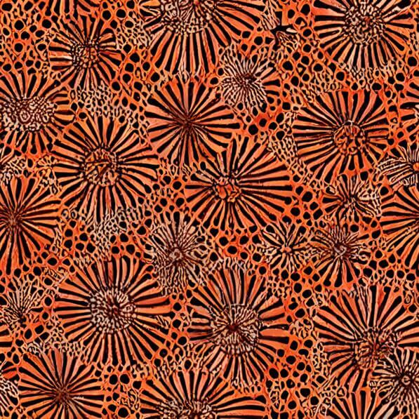 Download Orange and Black Abstract Pattern with Swirls Patterns Online ...