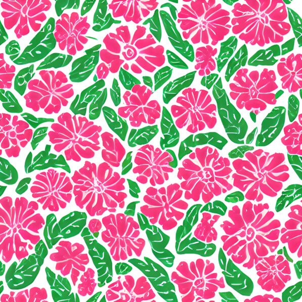 Download Lilly Pulitzer Floral Wallpaper in Pink and Green Patterns ...