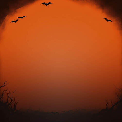 Download Purple Halloween Background with Bats and Moon Backgrounds ...