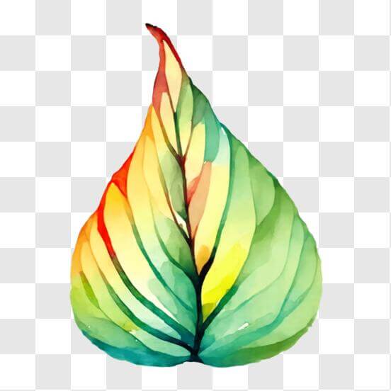 Download Autumn Leaf Watercolor Painting PNGs Online - Creative Fabrica