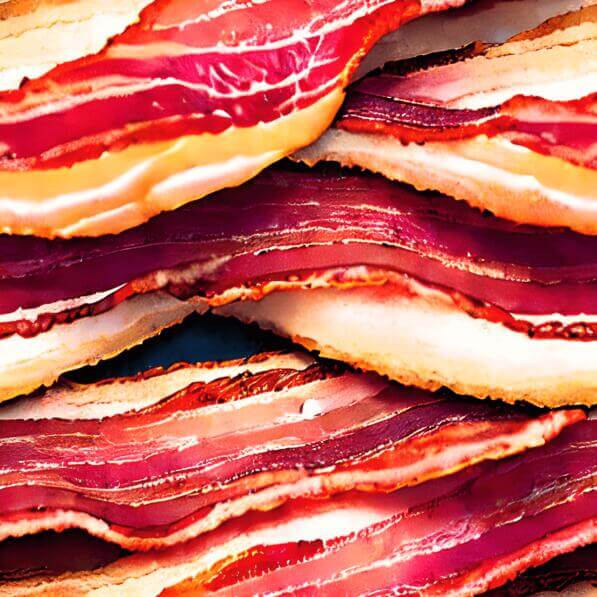 Download Colorful Stack of Bacon Slices in Various Patterns Patterns ...