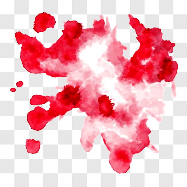 Download Abstract Red Paint Splatter Background PNGs Online - Creative ...