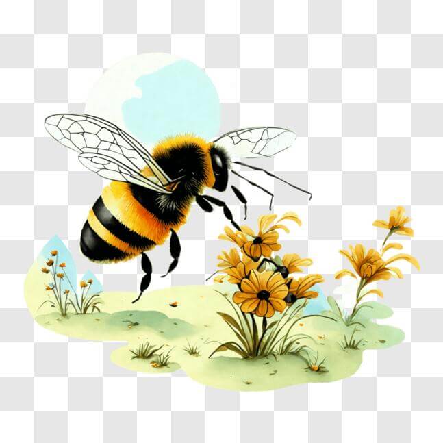 Bee PNG - Download Free & Premium Transparent Bee PNG Images Online ...