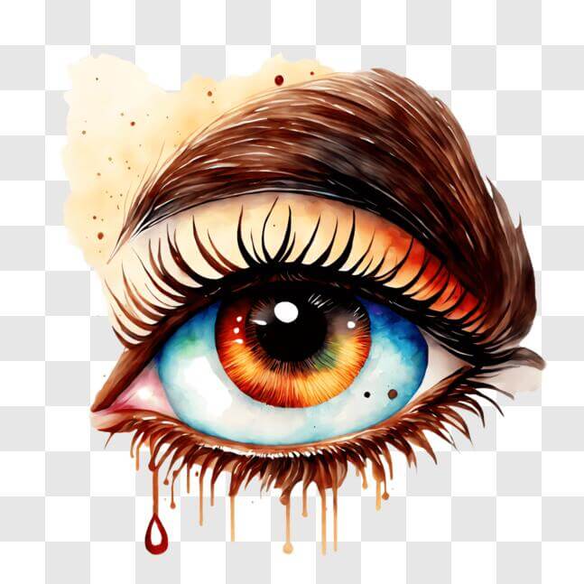 Download Eye with Blood Dripping - Artistic Drawing PNGs Online ... Download Eye with Blood Dripping - Artistic Drawing PNGs Online ...