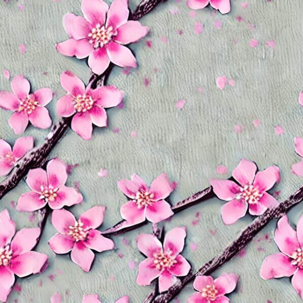 Download Nature-inspired Pink Cherry Blossoms Painting Patterns Online ... Download Nature-inspired Pink Cherry Blossoms Painting Patterns Online ...