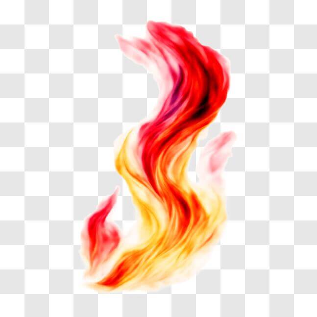 Download Vibrant Floating Flame - Abstract Image PNGs Online - Creative ...
