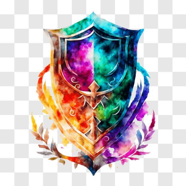 Download Colorful Zelda Shield Design for Wallpaper PNGs Online ...