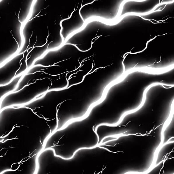 Download Abstract Art: Black Background with White Lightning Bolts ...