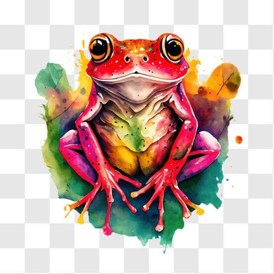 Download Adorable Green Frog for Advertisement or Promotional Material ...