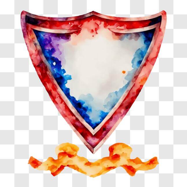 Download Colorful Watercolor Shield for Logo or Emblem PNGs Online ...