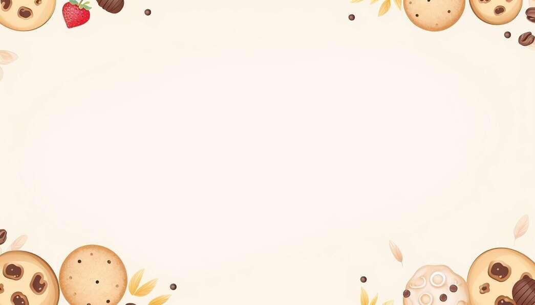 Download Assorted Cookies and Strawberries on Beige Background ...
