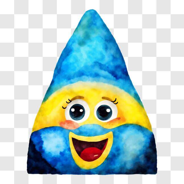 Download Colorful Smiling Triangle for Children's Activities and Art ...