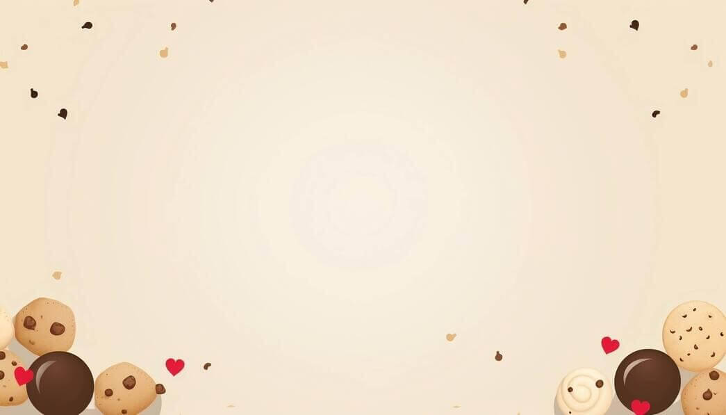 Download Colorful Cookies, Hearts, and Confetti Background Backgrounds ...
