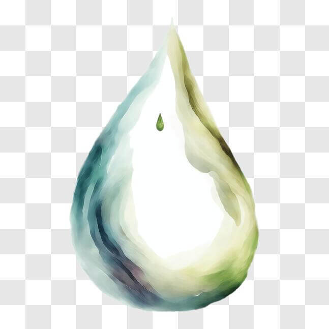 Download Colorful Watercolor Drop on Black Background PNGs Online ...