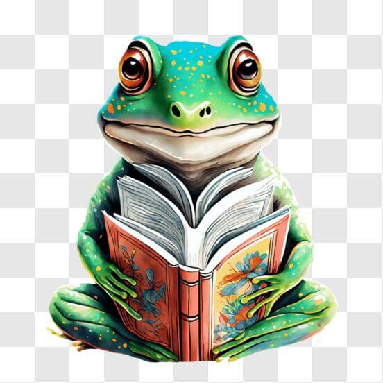 Download Adorable Green Frog for Advertisement or Promotional Material ...