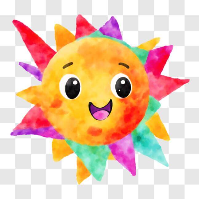 Download Cartoon Sun Illustration for Children's Education PNGs Online ...