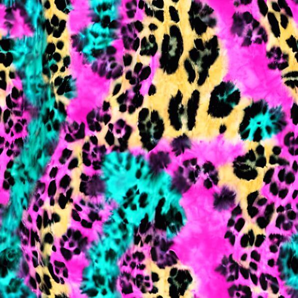Download Colorful Leopard Print Fabric Stock Illustration Patterns ...