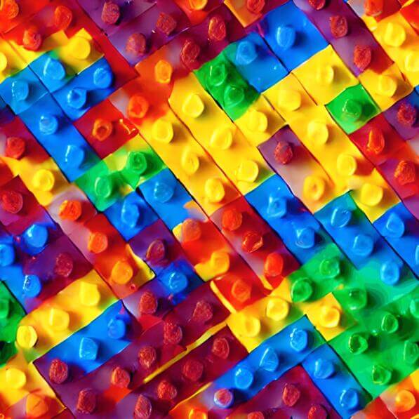 Download Colorful Lego Blocks in Various Shapes and Colors Patterns ...