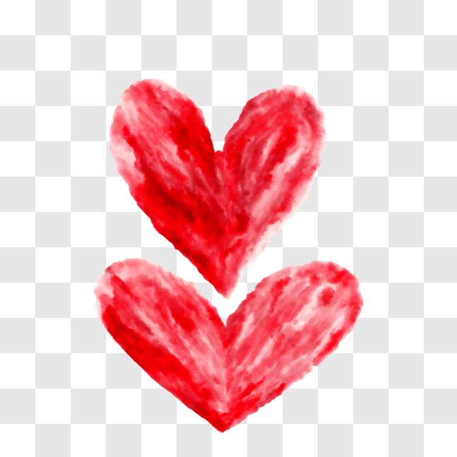 Download Red Hearts on Black Background - Love and Friendship Symbols ...