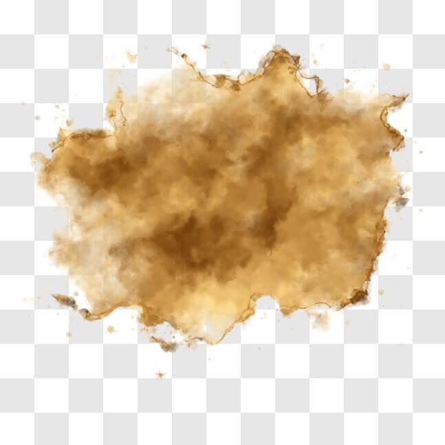 Download Brown Water Splatter Background with Stars PNGs Online ...