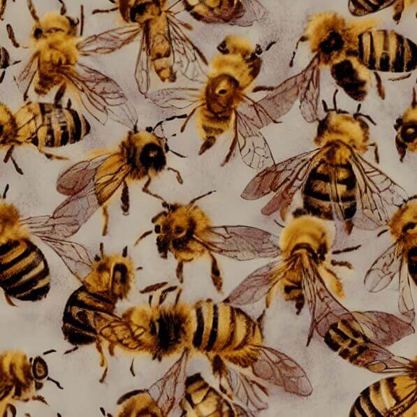 Download Group of Bees in Flight Patterns Online - Creative Fabrica