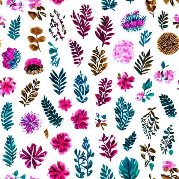 Download Colorful Floral Seamless Pattern Patterns Online - Creative ...